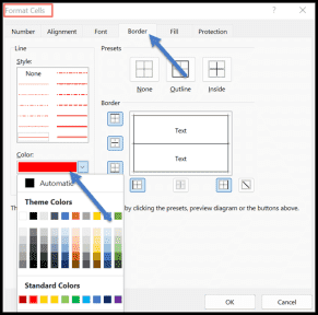 change button color excel