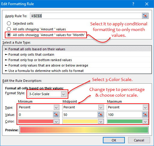 Apply Conditional Formatting | Excel Pivot Table Tutorial Apply Conditional Formatting | Excel Pivot Table Tutorial