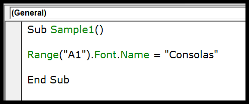 Excel VBA Font (Color, Size, Type, and Bold)