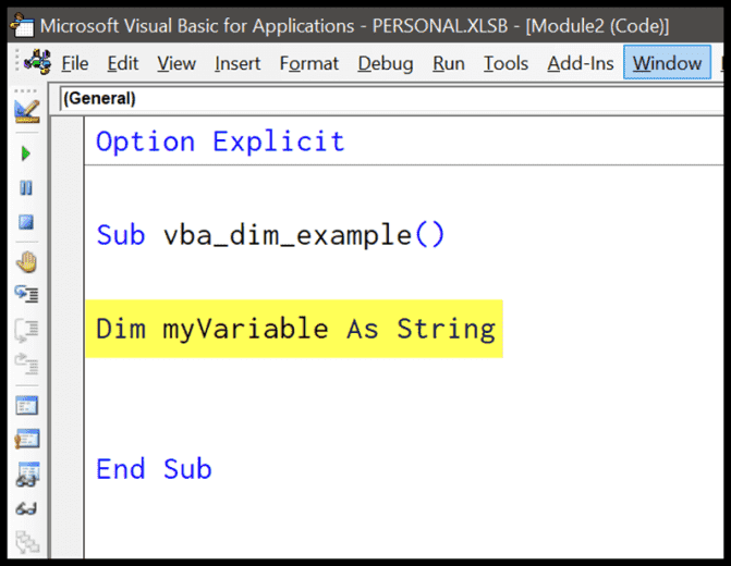 Dim Statement (Use and Importance) | Excel VBA Tutorial