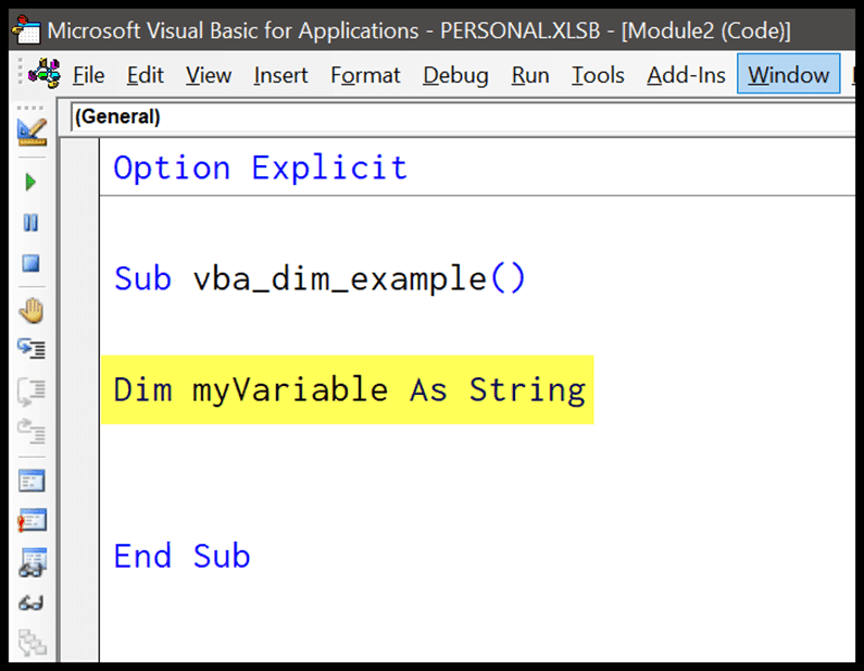 Dim Statement (Use and Importance) | Excel VBA Tutorial