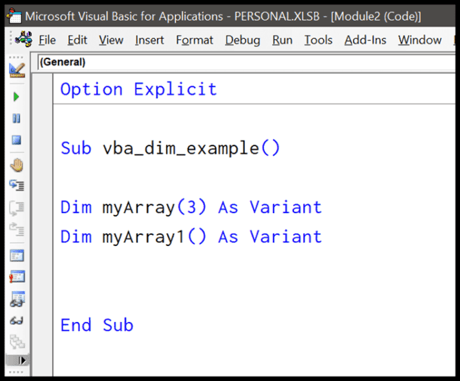 Dim Statement (Use and Importance) | Excel VBA Tutorial