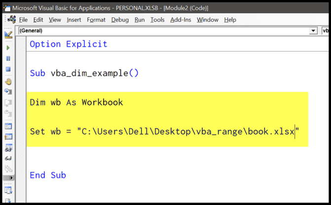 Dim Statement (Use and Importance) | Excel VBA Tutorial