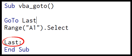 GoTo Statement | Excel VBA Tutorial