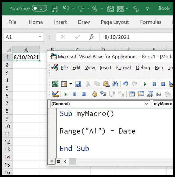 How to Get Today’s Date and Current Time | Excel VBA