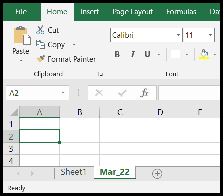 Delete a Sheet (Worksheet) in Excel