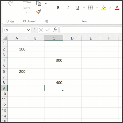 How to Sum Random Cells in Excel | Excel Formula