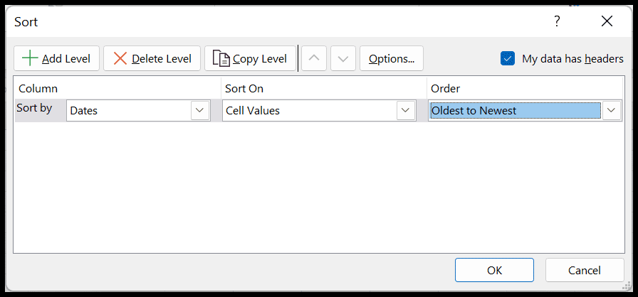 Sort By Date, Date and Time & Reverse Date Sort | Excel Tutorial
