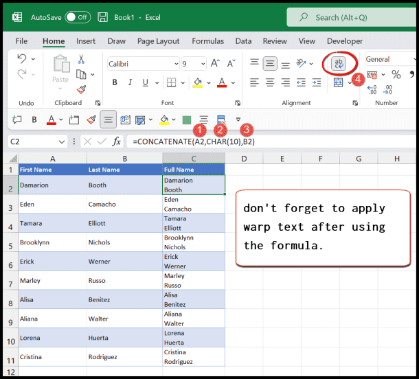 How to Add New Line in a Cell in Excel (Line Break)