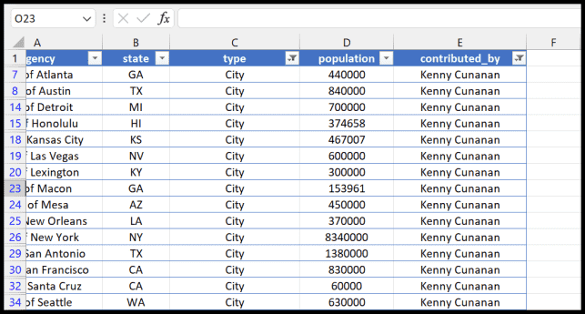 How to Filters Multiple Columns in Excel