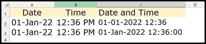 How to Combine Date and Time in Excel (Formula)