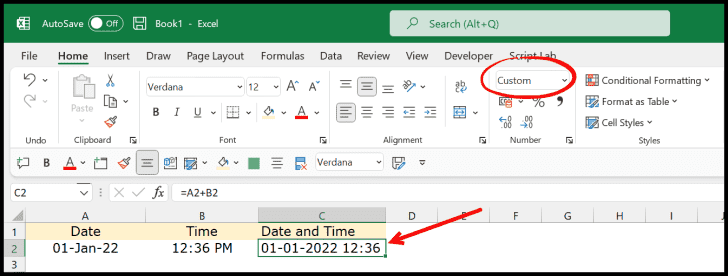 How to Combine Date and Time in Excel (Formula)