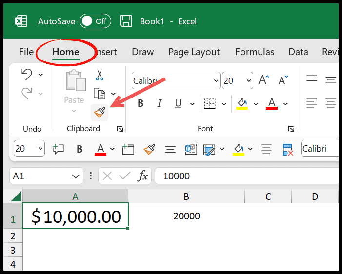 How to Copy Formatting in Excel