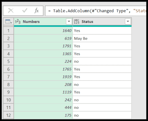 Use IF Statement in Power Query to Test Conditions