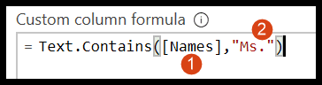 Text Contains in Power Query (Check IF String is There)