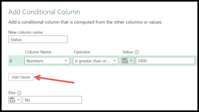 Use IF Statement in Power Query to Test Conditions