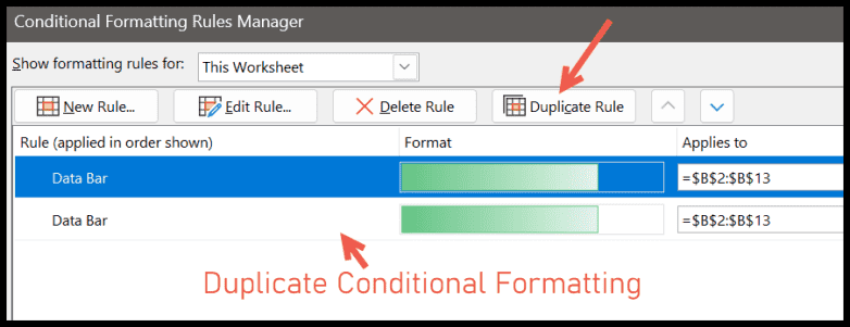 Copy Conditional Formatting from Range to Another