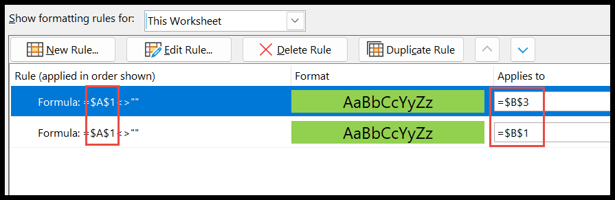 Copy Conditional Formatting from Range to Another