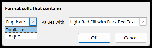 Find and Highlight Duplicates in Excel using Conditional Formatting