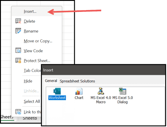 Understanding an Excel Worksheet (Tips and Tutorials)