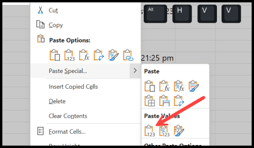 How to Save Workbook without Formulas in Excel