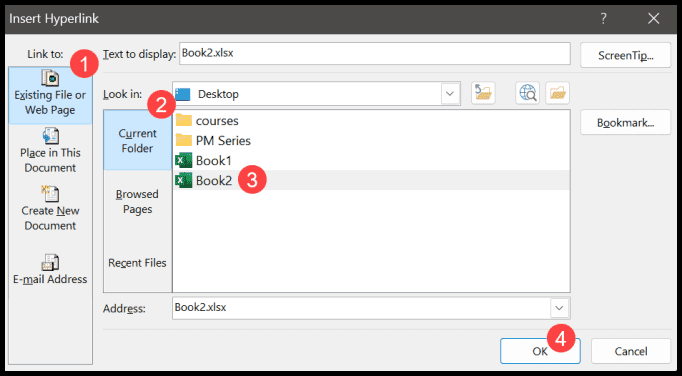 Link Workbooks with Each Other in Excel