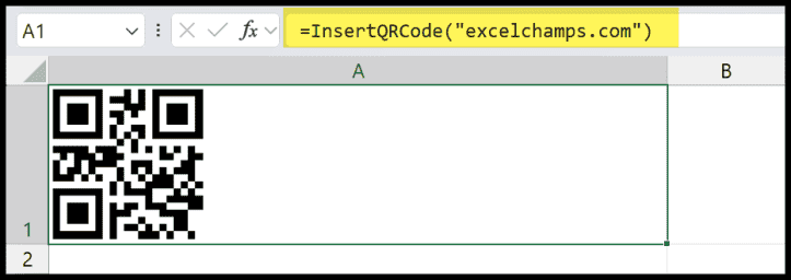 3 Ways to Create QR Codes in Excel (Excel QR Generator)